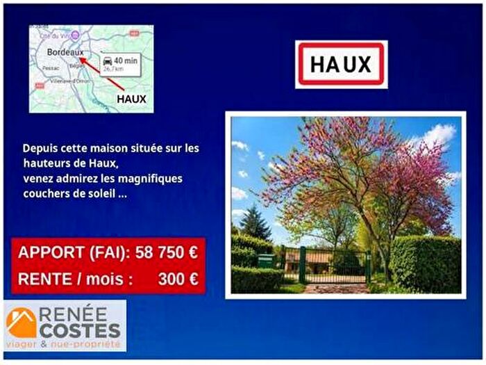 Maison 3 pièces à vendre - Haux