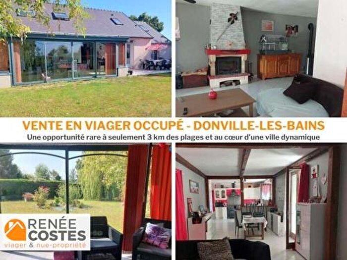 Maison à vendre - Donville-les-Bains - 5 pièces - 5 chambres