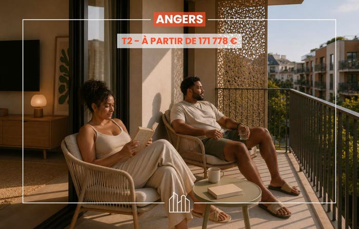 Angers, Deux-Croix, Banchais, Grand Pigeon : Maison 2 pièces à vendre