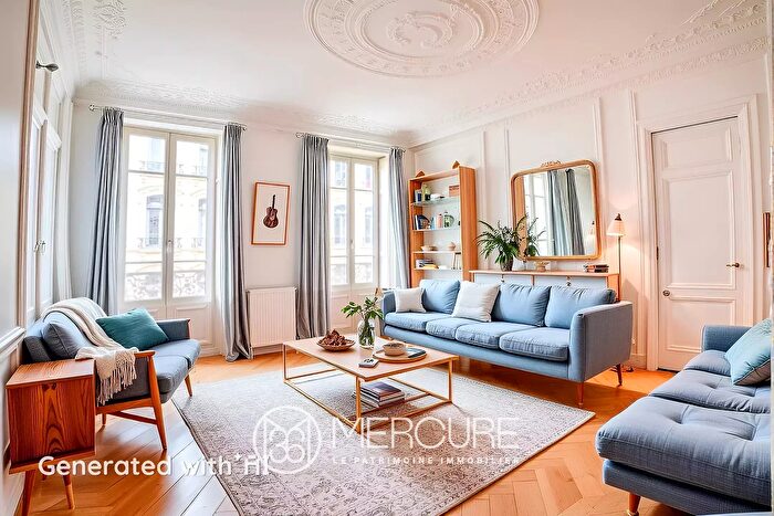 Appartement à vendre - Lyon e , Cordeliers Bellecour - 4 pièces - 3 chambres