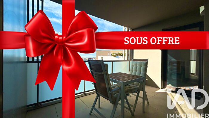 Appartement à vendre - Saint-Jean-de-Védas - 3 pièces - 2 chambres