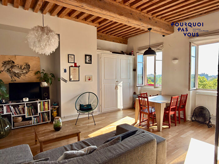 Lyon 4ème, Croix Rousse Est : Appartement 4 pièces à vendre