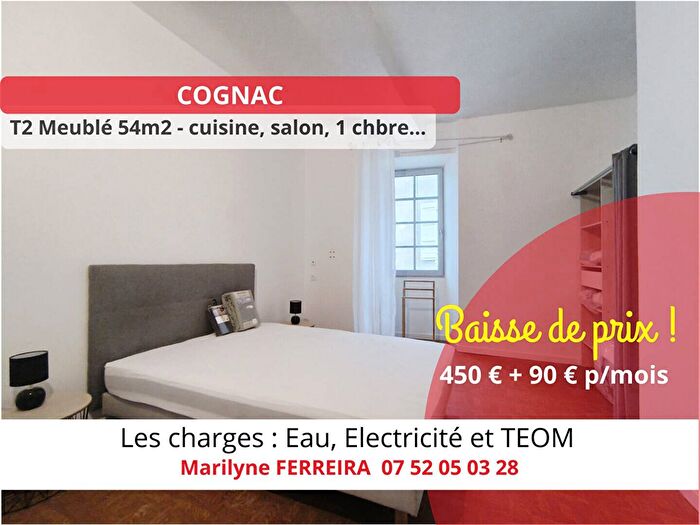 Maison à louer - Hôtel de Ville, Cognac - 2 pièces - 1 chambre