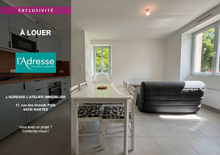 Maison à louer - Nantes, Nantes Erdre, La Beaujoire, Saint-Joseph de Porterie - 3 pièces - 2 chambres