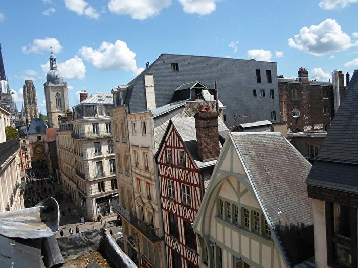Appartement à louer - Vieux Marché-Cathédrale, Rouen - 1 pièce
