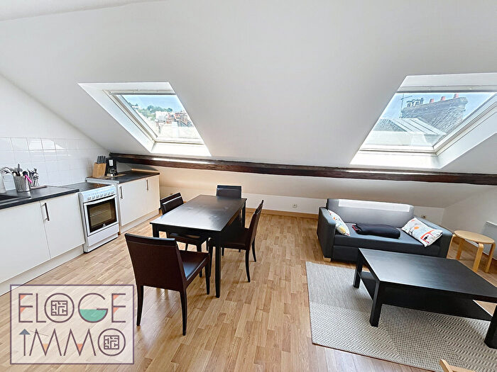 Appartement à louer - Rouen, Coteaux Ouest - 2 pièces - 1 chambre