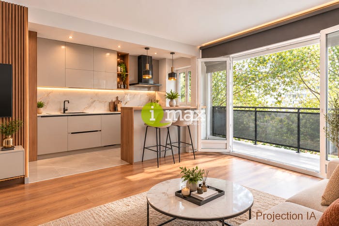 Clichy, Berges de Seine, Beaujon : Appartement 2 pièces à vendre