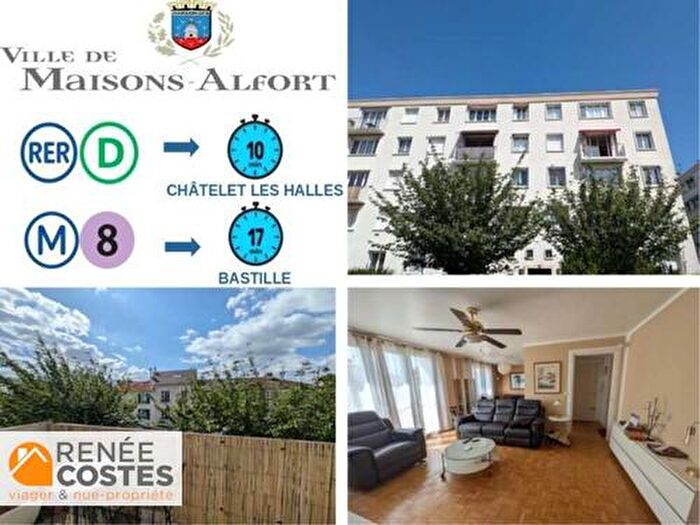 Maisons-Alfort, Centre-ville : Appartement 4 pièces à vendre