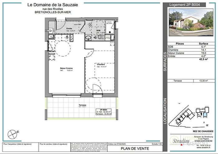 Appartement 2 pièces à vendre à Bretignolles-sur-Mer