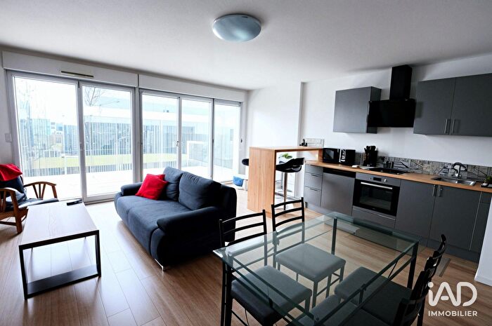 Appartement à vendre - Saint-Herblain, Centre-ville - 2 pièces - 1 chambre