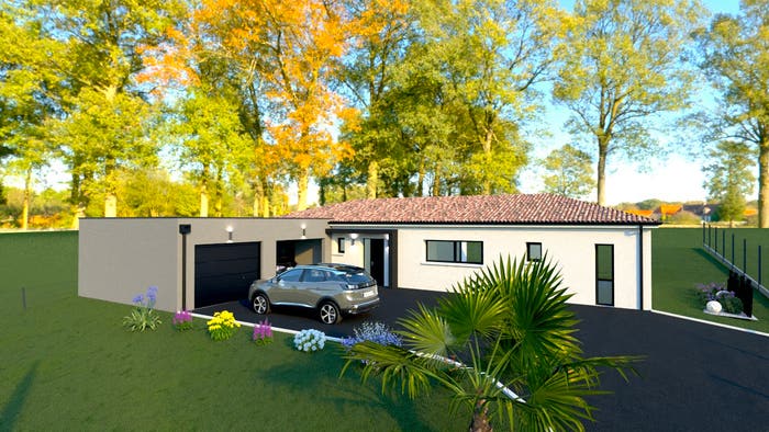 Maison 4 pièces à vendre à Técou
