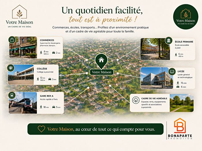 Cergy, Bords d'Oise - Maison 5 pièces à vendre
