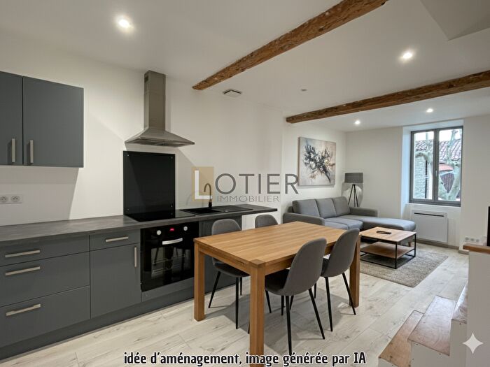 Maison à vendre - Villemoustaussou - 3 pièces - 2 chambres