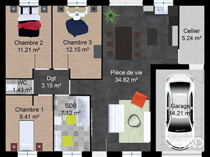 Maisons à vendre et appartements à louer - 3