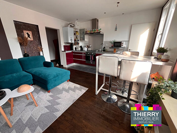 Appartement à vendre - Nantes, Canclaux, Mellinet - 3 pièces - 2 chambres