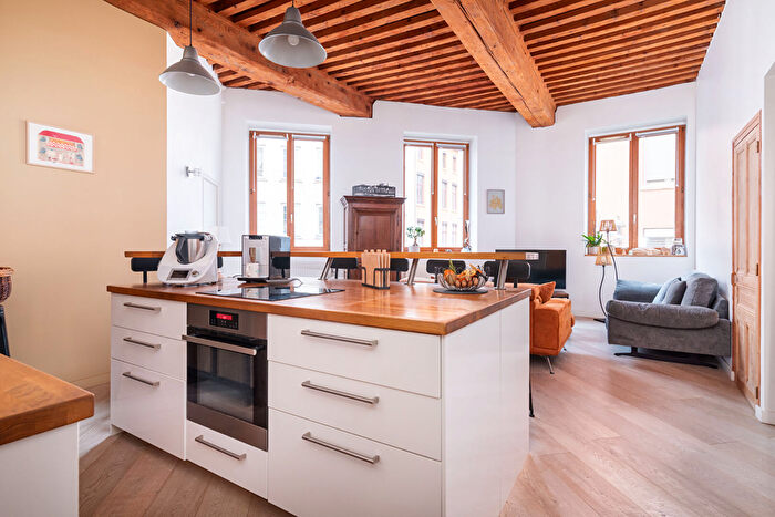 Appartement à vendre - Lyon e , Croix Rousse Est - 5 pièces - 2 chambres