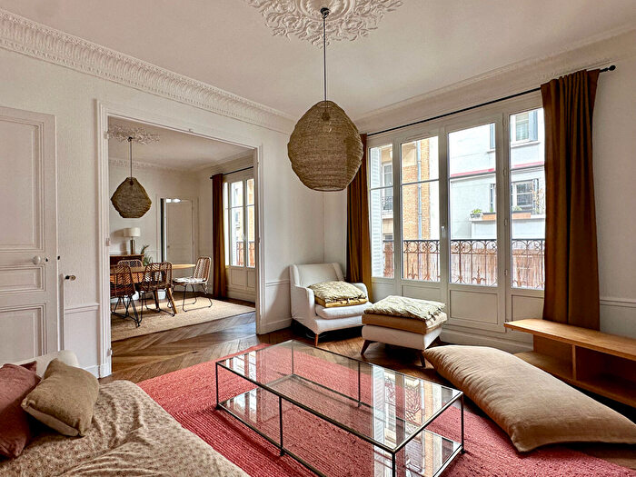 Appartement à louer - Asnières-sur-Seine, Bécon, Bourguignons - 4 pièces - 2 chambres