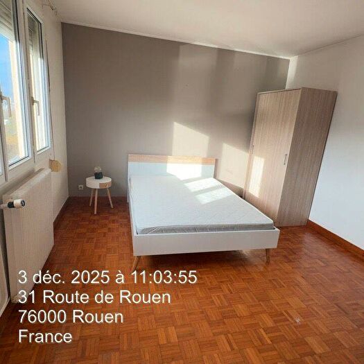 Appartement à louer - Grieu-Vallon Suisse-Saint Milaire-Mont Gargan, Rouen - 4 pièces - 3 chambres