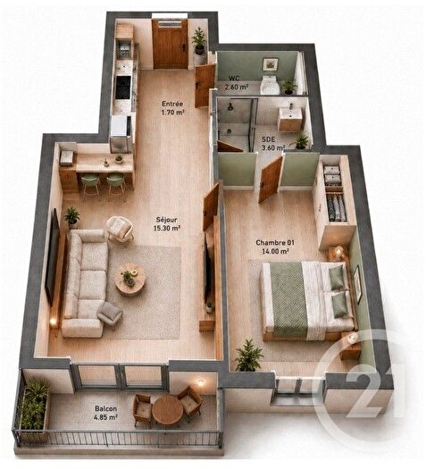 Maisons à vendre et appartements à louer - 3