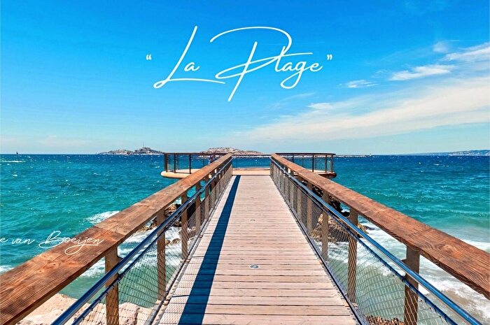Marseille 7ème, Catalans, Pharo : Appartement 3 pièces à vendre