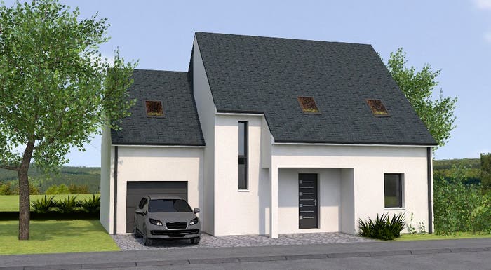 Maison 5 pièces à Tiercé, à vendre