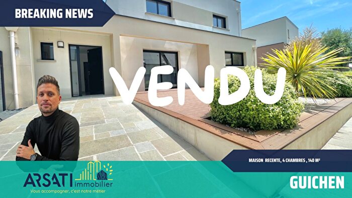 Maison à vendre - Guichen - 6 pièces - 4 chambres