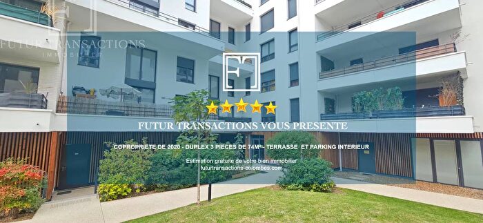 Appartement à vendre - Colombes, Stade - 3 pièces - 2 chambres
