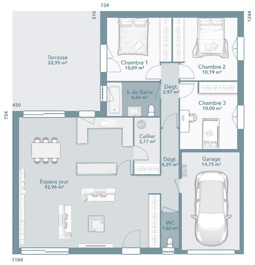 Maisons à vendre et appartements à louer - 2