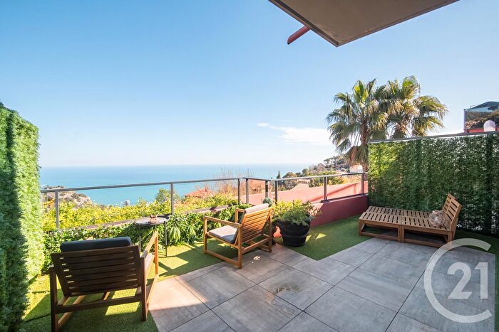 Appartement à vendre - La Turbie - 2 pièces - 1 chambre