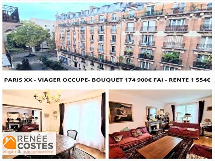 Appartement à vendre - Paris e , Gambetta - 4 pièces - 2 chambres