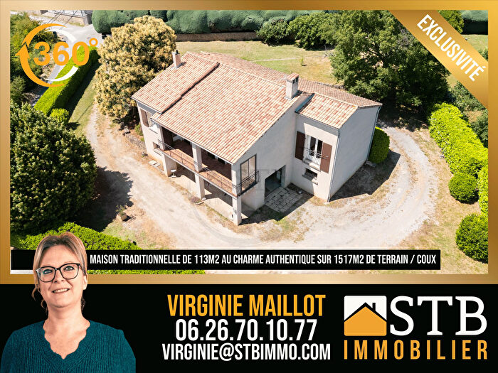 Maison 4 pièces à Coux, à vendre