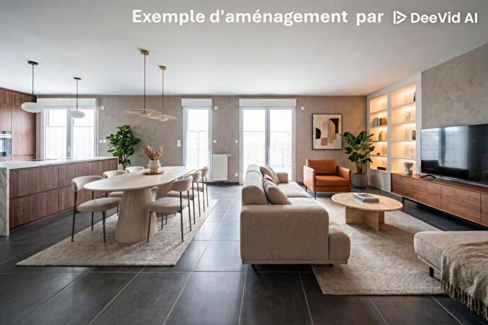 Appartement à vendre - Dijon, Chartreuse - 4 pièces - 3 chambres