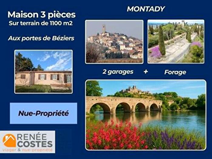 Maison à vendre - Béziers, Garrissou, Plaisance - 3 pièces - 2 chambres