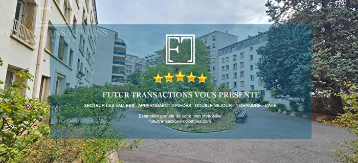 Appartement 3 pièces à Colombes, Les Vallées, à vendre