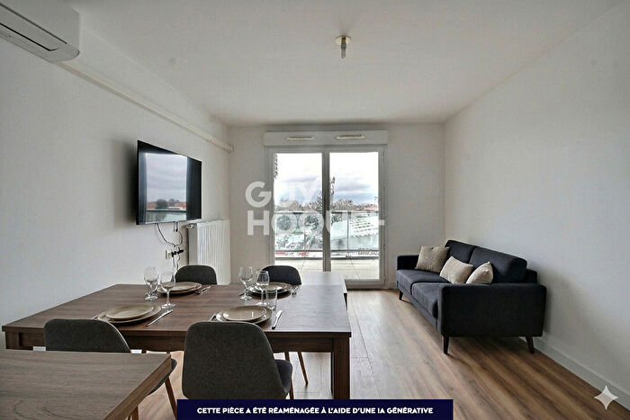Appartement à vendre - Villeurbanne, Grand Clément - 3 pièces - 2 chambres
