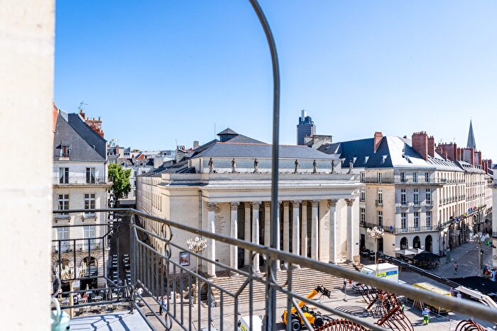 Appartement à vendre - Nantes, Centre-ville - 6 pièces - 3 chambres