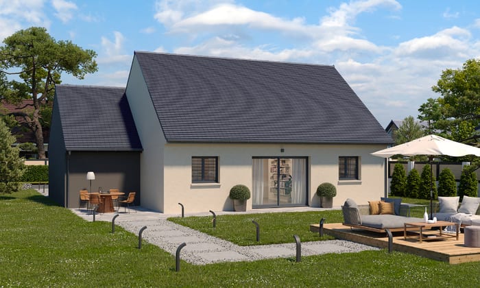 Maison 4 pièces à Montgaroult, à vendre