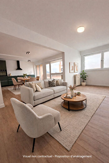 Appartement 4 pièces à vendre à Lille, Vauban, Esquermes