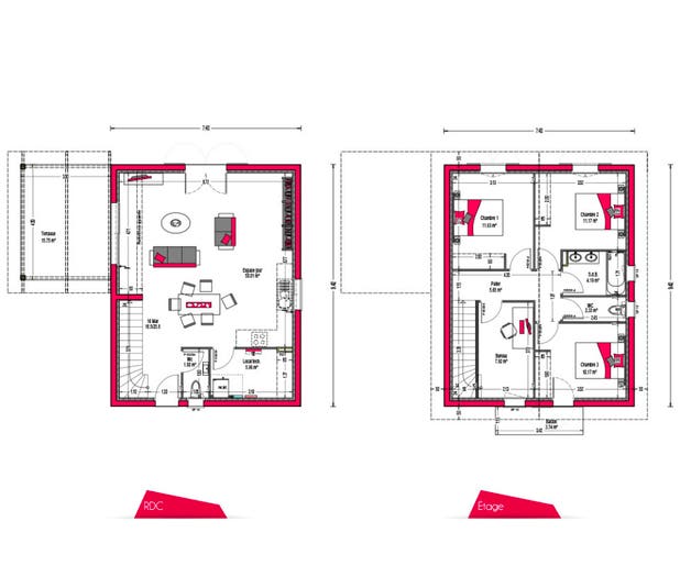 Maisons à vendre et appartements à louer - 3
