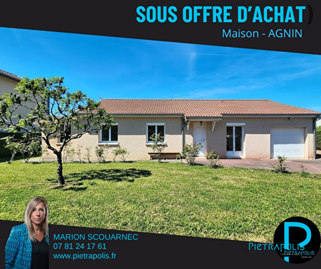 Maison 4 pièces à Agnin, à vendre