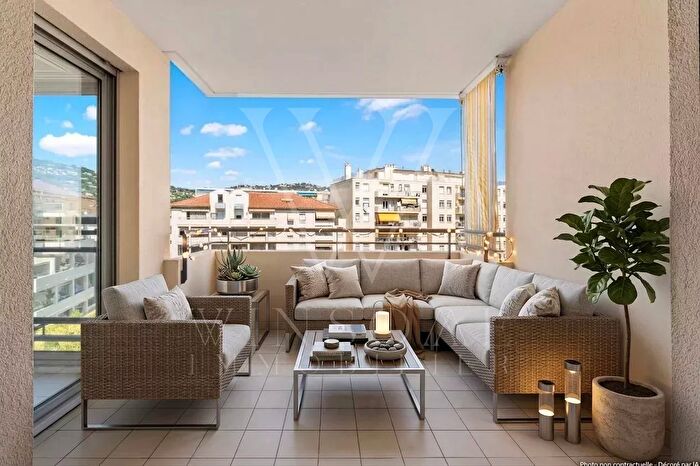 Appartement 3 pièces à Cannes, Prado, République, à vendre