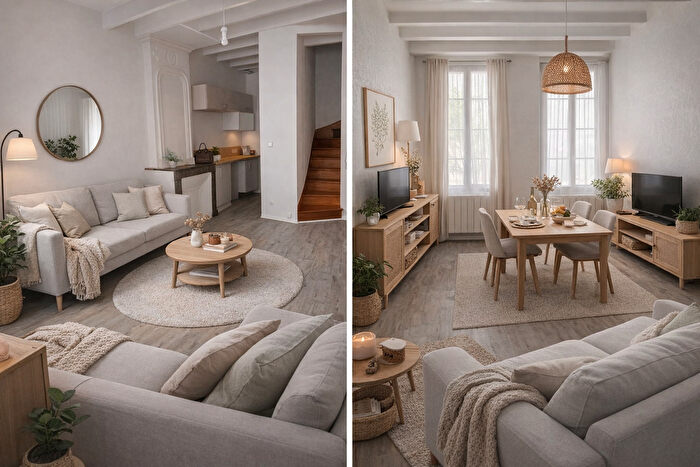 Appartement à louer - Pont-lAbbé-dArnoult - 4 pièces - 2 chambres