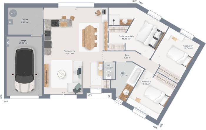 Maisons à vendre et appartements à louer - 2