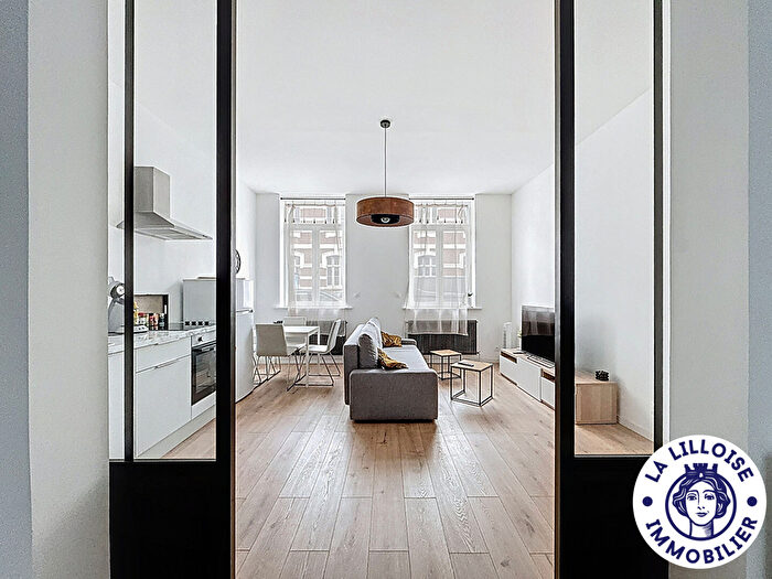 Appartement à vendre - Lille, Centre-ville, Euralille - 2 pièces - 1 chambre