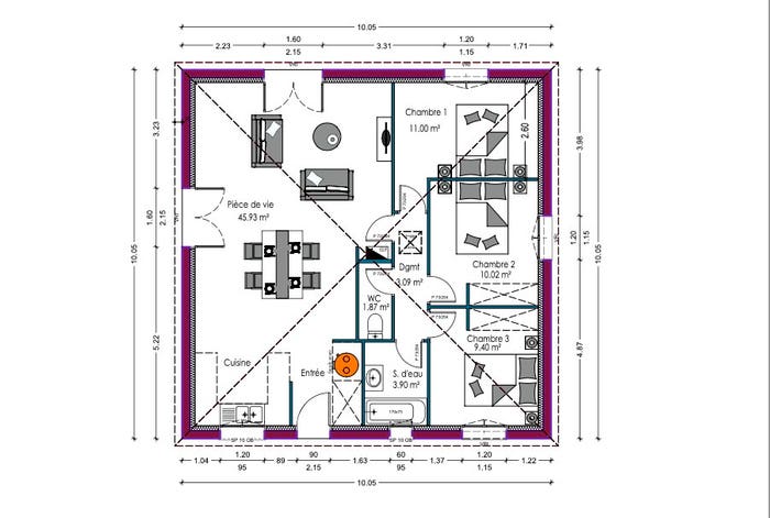 Maisons à vendre et appartements à louer - 3