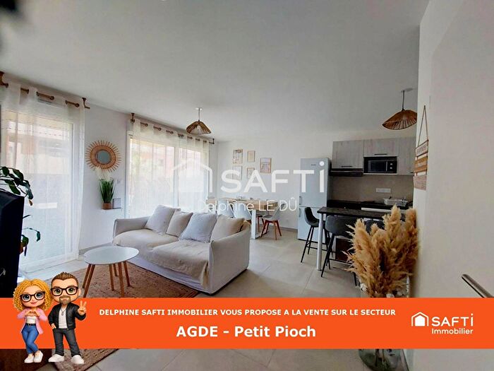 Appartement à vendre - Agde, La Ville - 3 pièces - 2 chambres