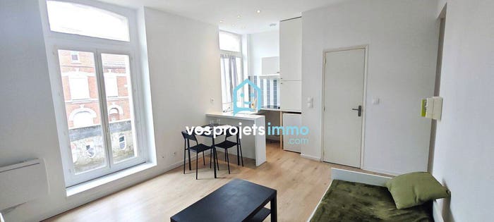 Cheminots-Acacias-Faubourg de Lille, Valenciennes : Appartement 1 pièce à louer