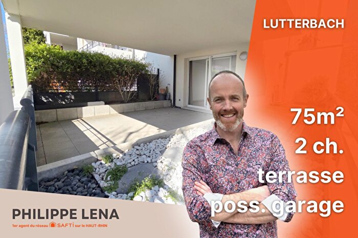 Appartement à vendre - Lutterbach - 3 pièces - 2 chambres