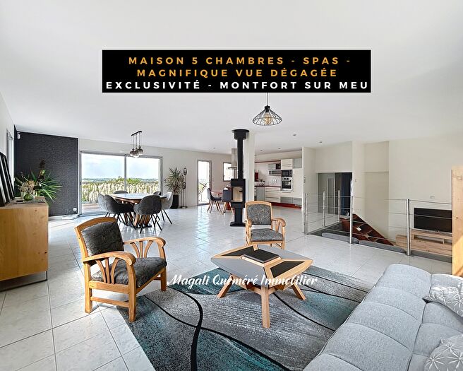 Maison 8 pièces à Montfort-sur-Meu, à vendre
