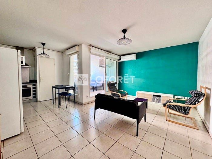 La Joliette, Marseille 2ème arrondissement : Appartement 2 pièces à louer